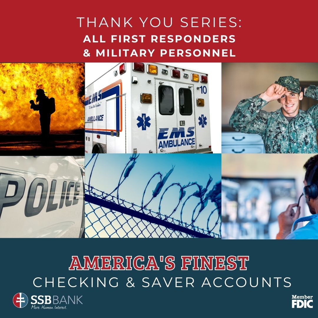 America's Finest – Honoring Our First Responders | SSB Bank
