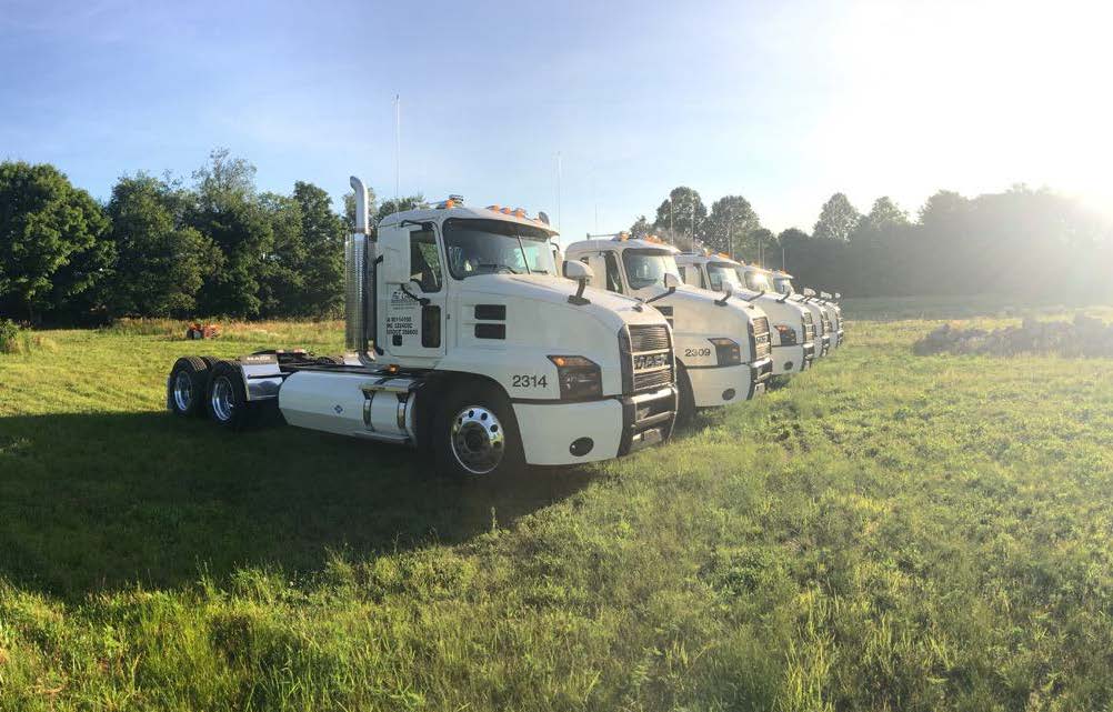 6 New CNG Trucks at TCI