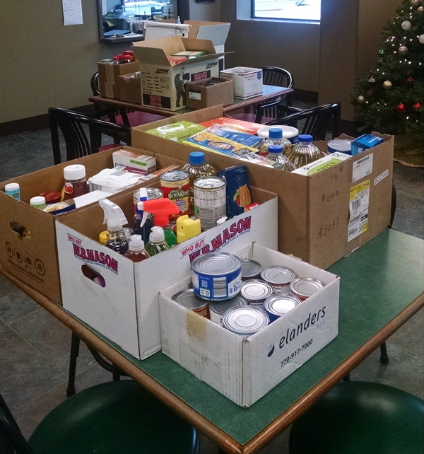 First Annual Food Drive Concludes